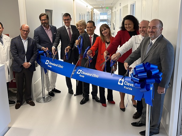 Ribbon Cutting for the new 5th floor at Cleveland Clinic - December 13 ...