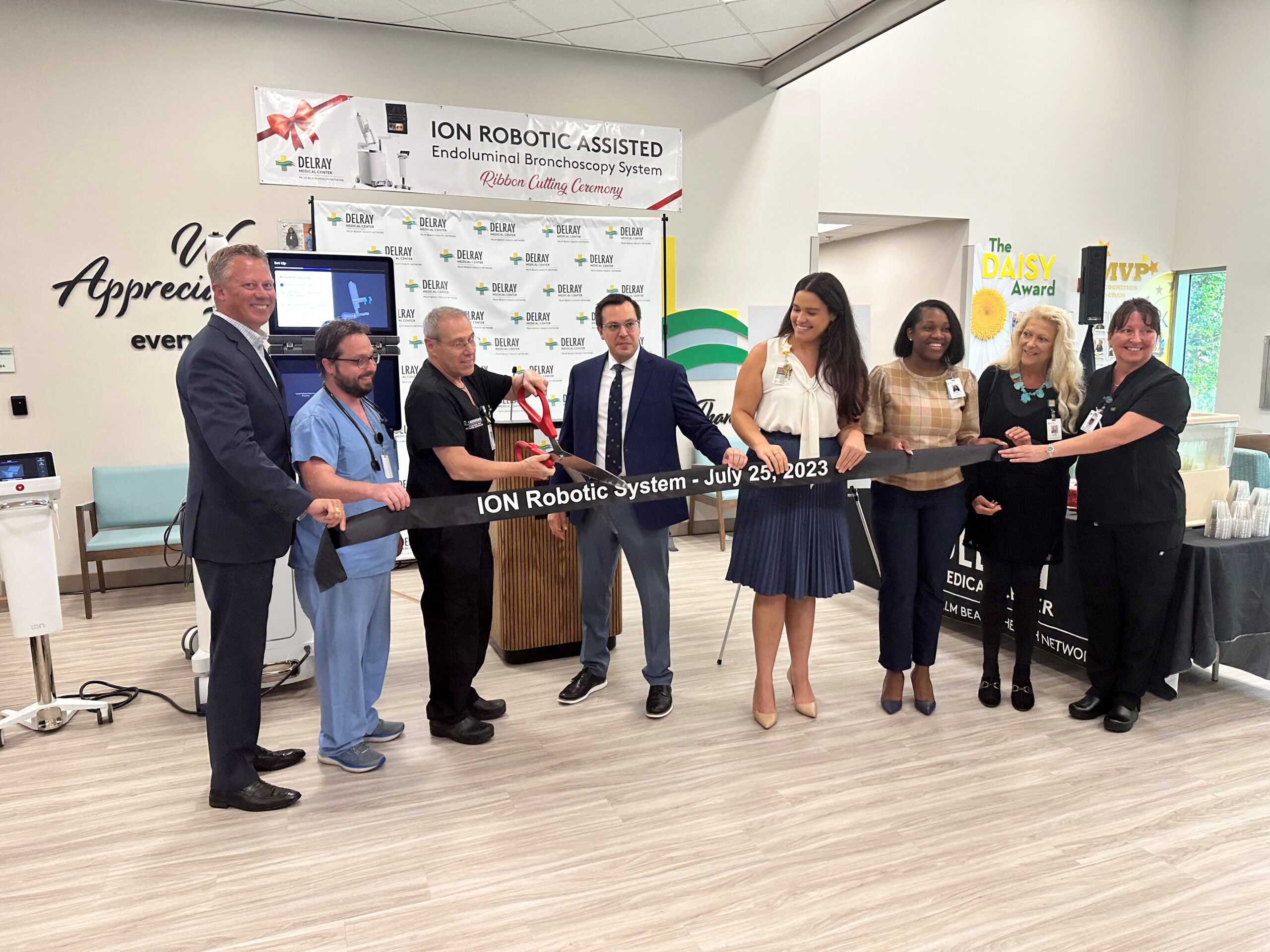 Delray Medical Center Unveils Ion Robotic Bronchoscopy Program ...