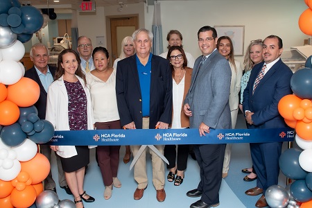 HCA Florida Lawnwood Hospital Opens New Level III NICU Expansion ...
