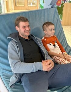 Sasha Barkov Visits Kids, Presents Check at Joe DiMaggio Children's ...