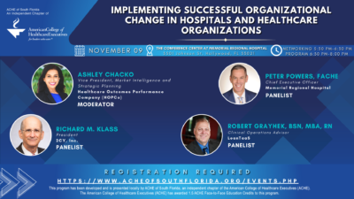 ACHE OF SOUTH FLORIDA - NOVEMBER 9 2023 - EDUCATION PROGRAM ...