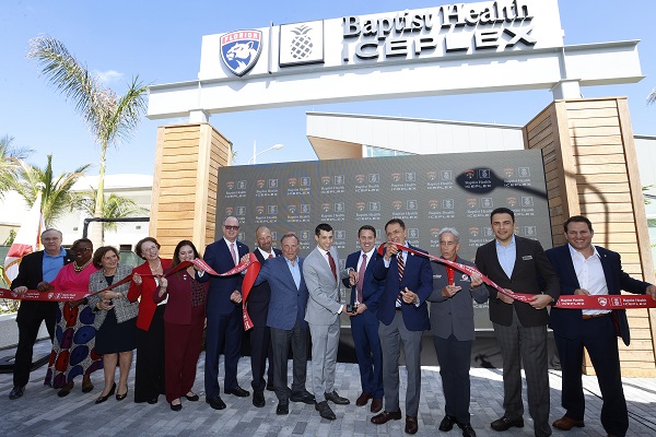 Florida Panthers Unveil State-of-the-Art Baptist Health IcePlex in Fort ...