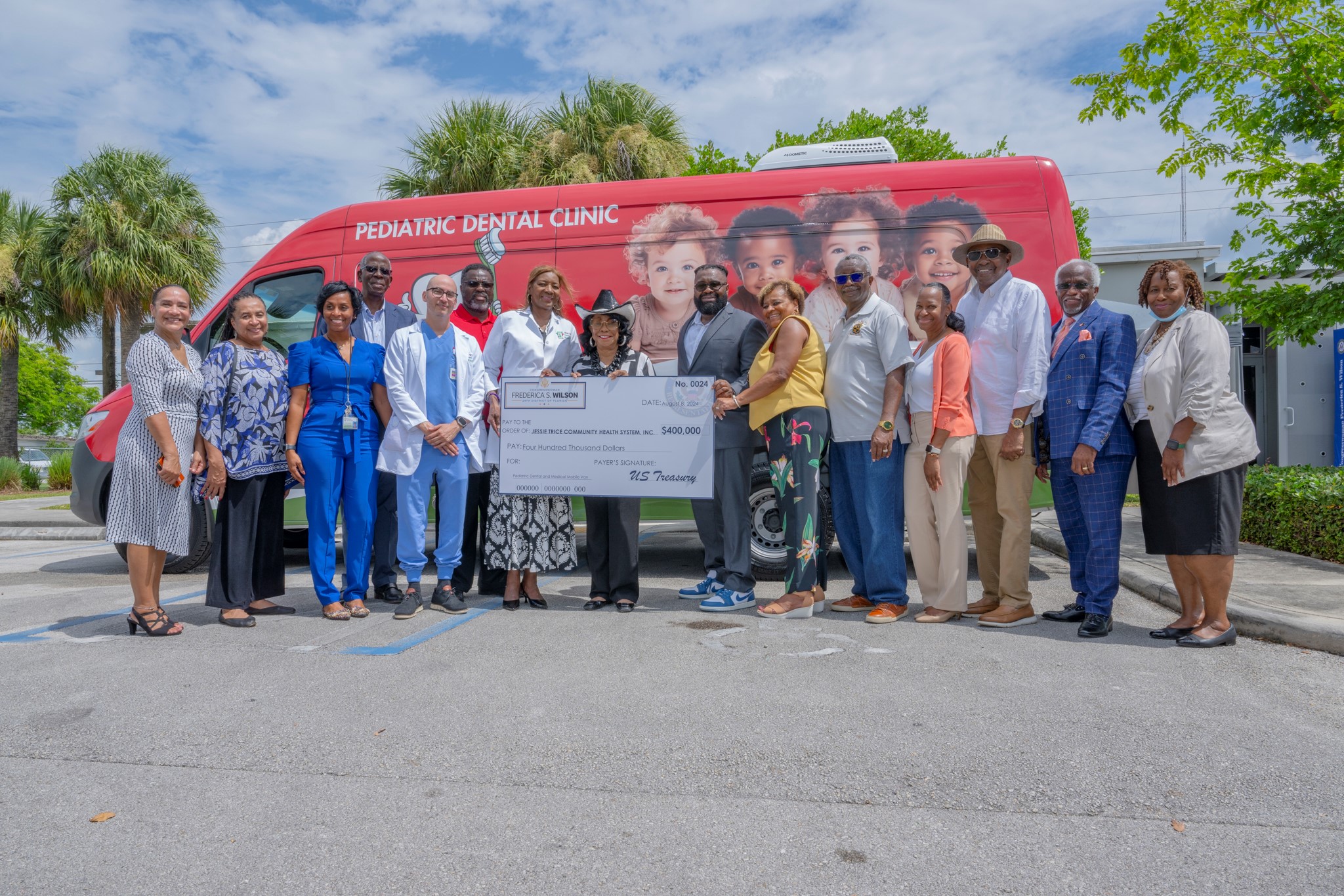 Jessie Trice Community Health System Receives $400,000 Check from ...