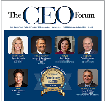 Marc D. Miller named to the Top 10 CEOs Transforming Healthcare by The ...