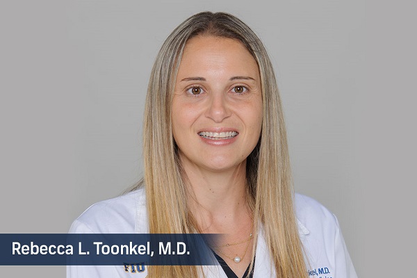 Appointment of Rebecca L. Toonkel, M.D., to the position of Senior ...
