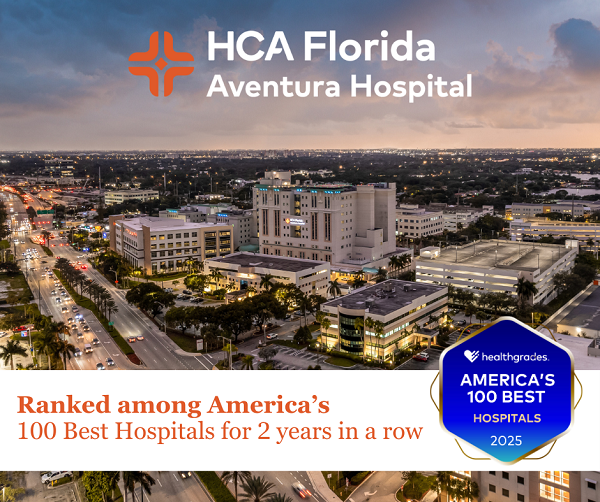 HCA FLORIDA AVENTURA HOSPITAL IS RECOGNIZED AMONG AMERICA’S 100 BEST HOSPITALS - Florida ...