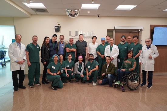 PARALYZED VETERAN SURGICALLY IMPLANTED WITH NEURALINK DEVICE AT THE ...