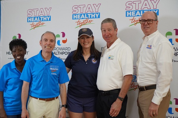 BROWARD HEALTHPOINT AND CITY OF POMPANO BEACH LAUNCH "STAY HEALTHY ...