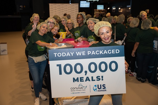 Humana and Conviva Volunteers Pack Meals to Fight Hunger in South ...