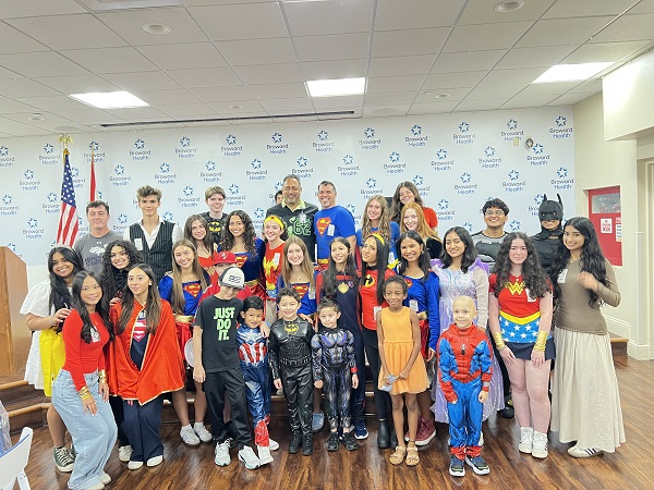 HIGH SCHOOL STUDENTS HOST SUPERHERO PARTY FOR PEDIATRIC CANCER PATIENTS ...
